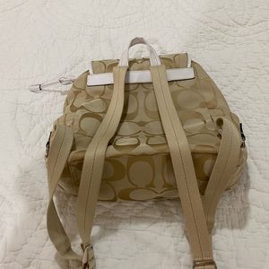 Coach | Bags | Coach Canvas Backpack | Poshmark